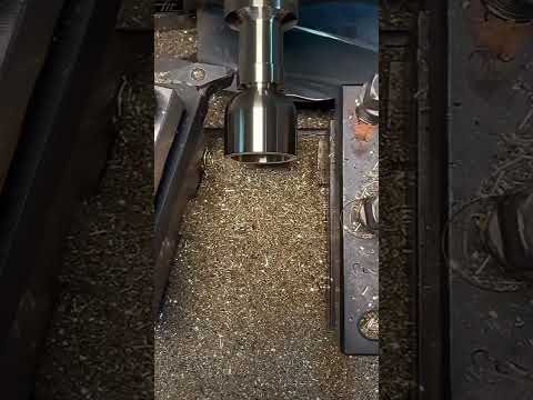 CNC Machining a Metal Wine Goblet from Solid Aluminum