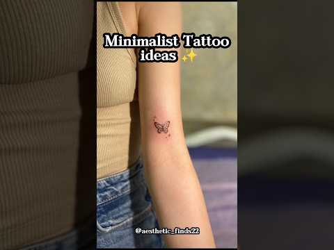 minimalist tattoo ideas ✨ #tattoo #ytshorts #shorts