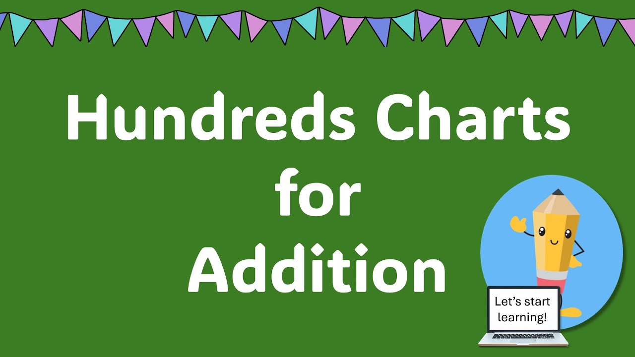 Use a hundreds chart to add sums up to 100.￼
