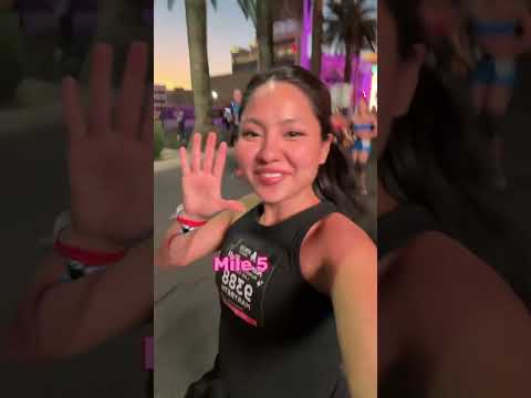 Rock n Roll Las Vegas Half Marathon🪩🕺🏾✨ #rnrvegas #stripatnight