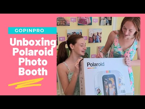 Polaroid Photo Booth Unboxing