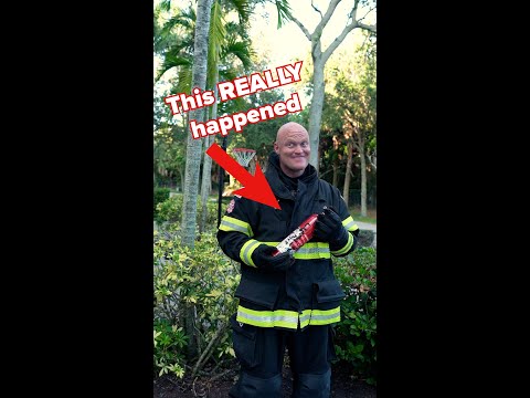 Real things people said on fires. You can’t make this stuff up. #firefighter #extinguisher #throw
