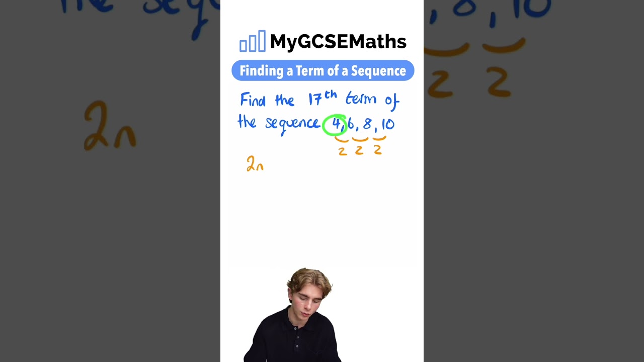 Finding a Term in a Sequence  | GCSE Maths 2025
