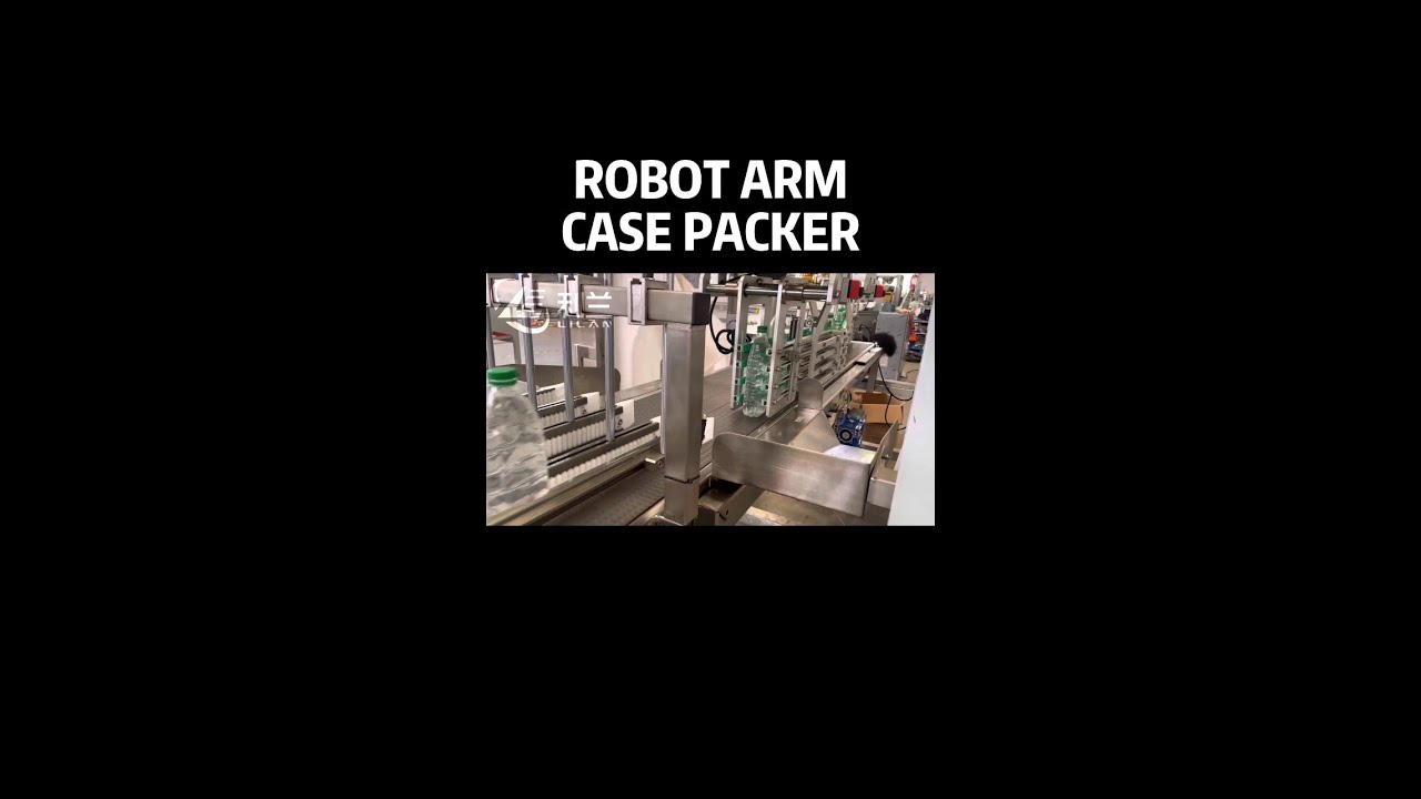 What does a case packer do? #casepacker #robot #foryou #factory