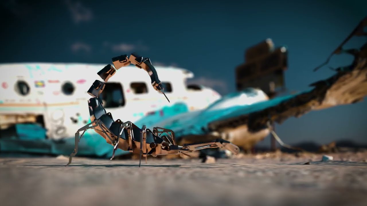 Scorpion Locomotion Animation Cycles