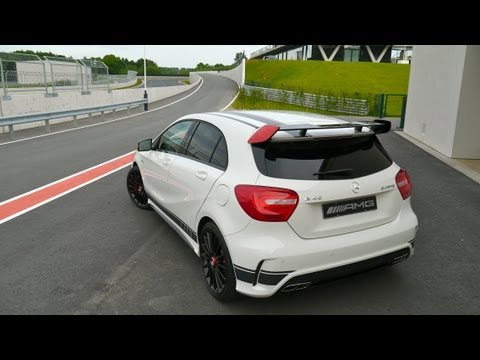 A45 AMG Edition 1 Driven on Track - autoevolution