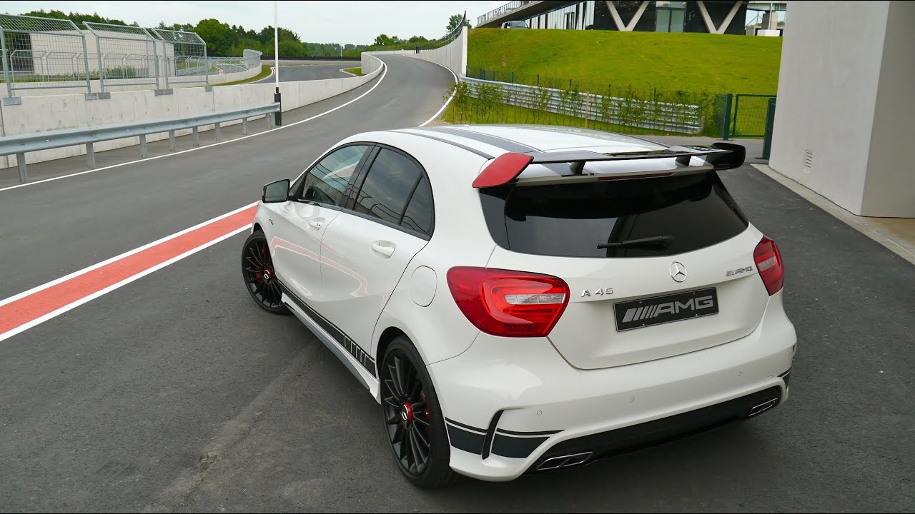 A45 AMG Edition 1 Driven on Track - autoevolution