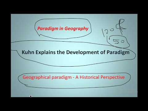 Geographical Paradigm - HISTORICAL PERSPECTIVE