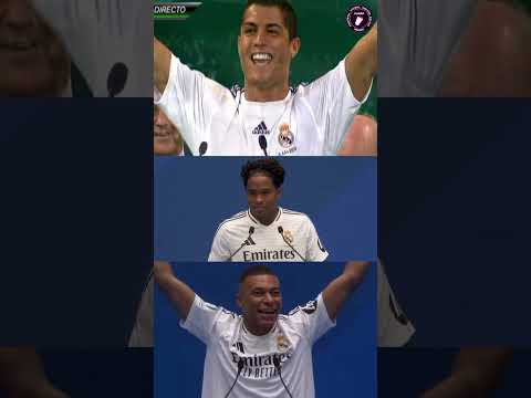 1,2,3 Hala Madrid │ Cristiano Ronaldo, Endrick & Kylian Mbappe 👑
