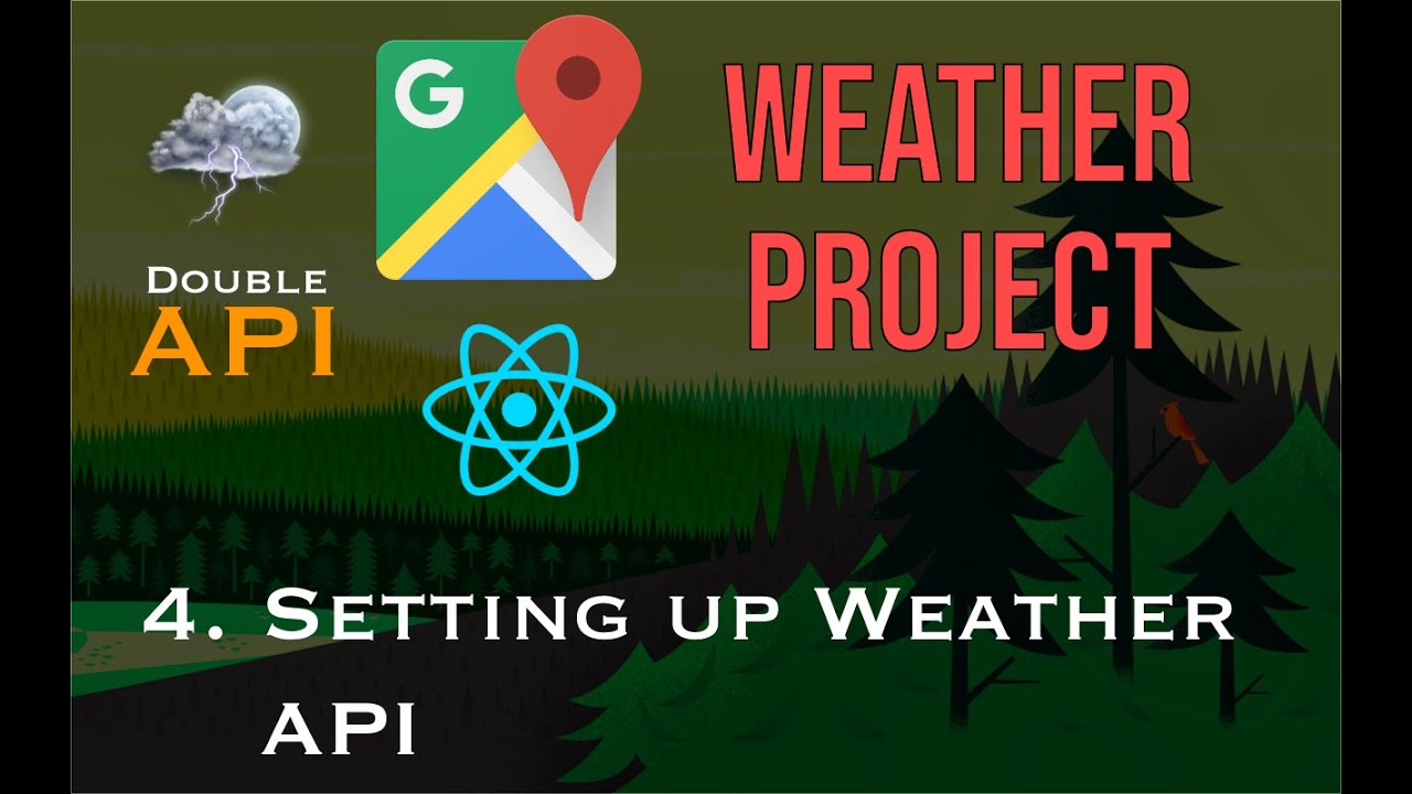 4 - Using API with React - Weather Project - Getting Response from Weather API