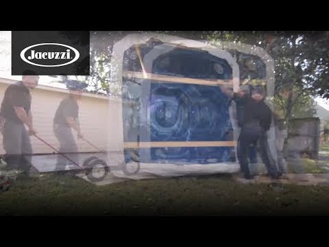 Jacuzzi® Hot Tub Delivery and Installation - Time Lapse
