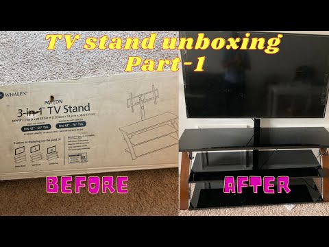Whalen 3 in 1 TV Stand | Unboxing | Assembling | Pothu Muthakani | Part 1