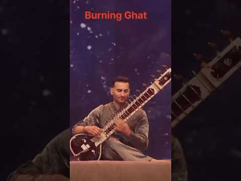 Burning Ghat by rishabh sharma | Rishabh rikhiram sharma #hindudevotionalmusic #music #violintune