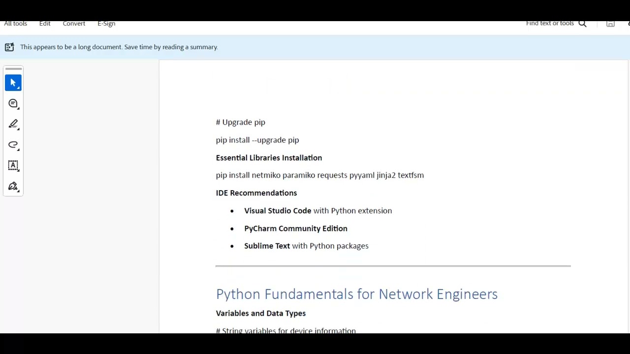 Basic Network Automation PDF
