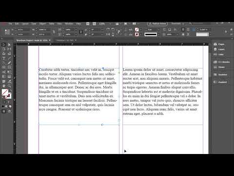 Threading Text Frames in InDesign