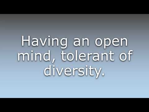 What does Broad-minded mean?