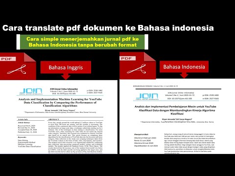 cara translate jurnal pdf bahasa inggris ke indonesia (2 cara translate pdf tanpa berubah format)
