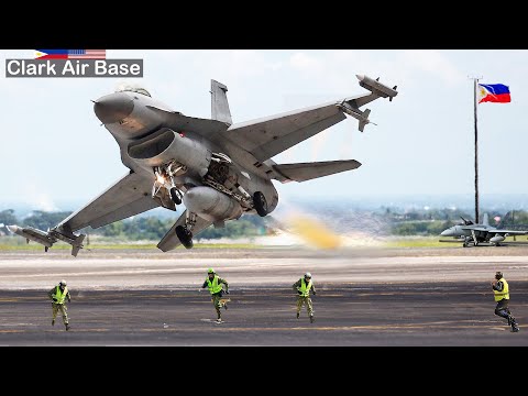 Philippines Surprised By US F-16, F-18 Emergency Takeoff At Full Speed At Clark Air Base