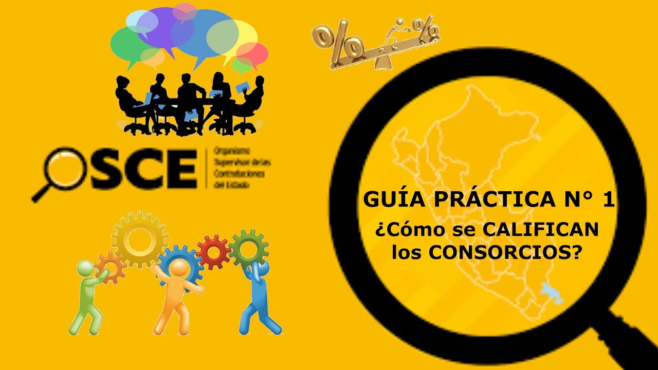TUTORIAL OSCE GUÍA PRÁCTICA N° 1 ¿CÓMO SE CALIFICA LA EXPERIENCIA DE LOS CONSORCIOS?