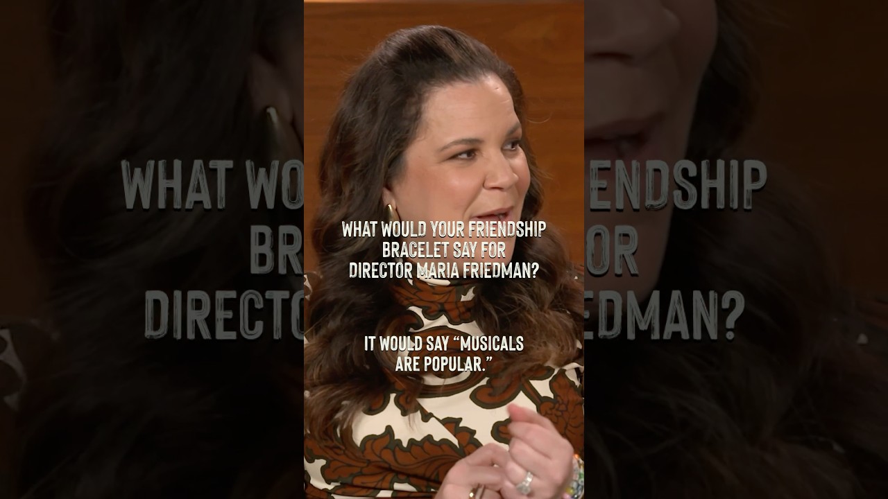 Director Maria Friedman’s fav word during #MerrilyWeRollAlong! #MWRA only in theaters December 5!