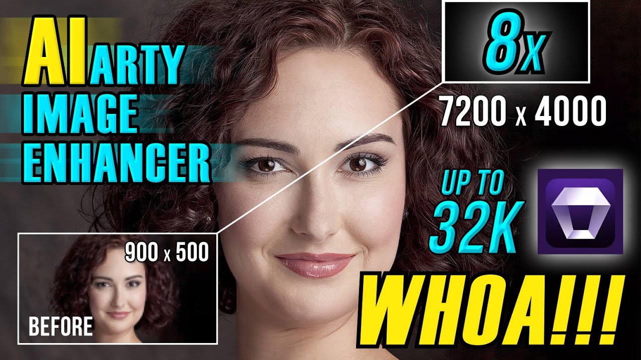 AIarty Image Enhancer — The Most Advanced AI Photo Sharpening & Upscaling Software!