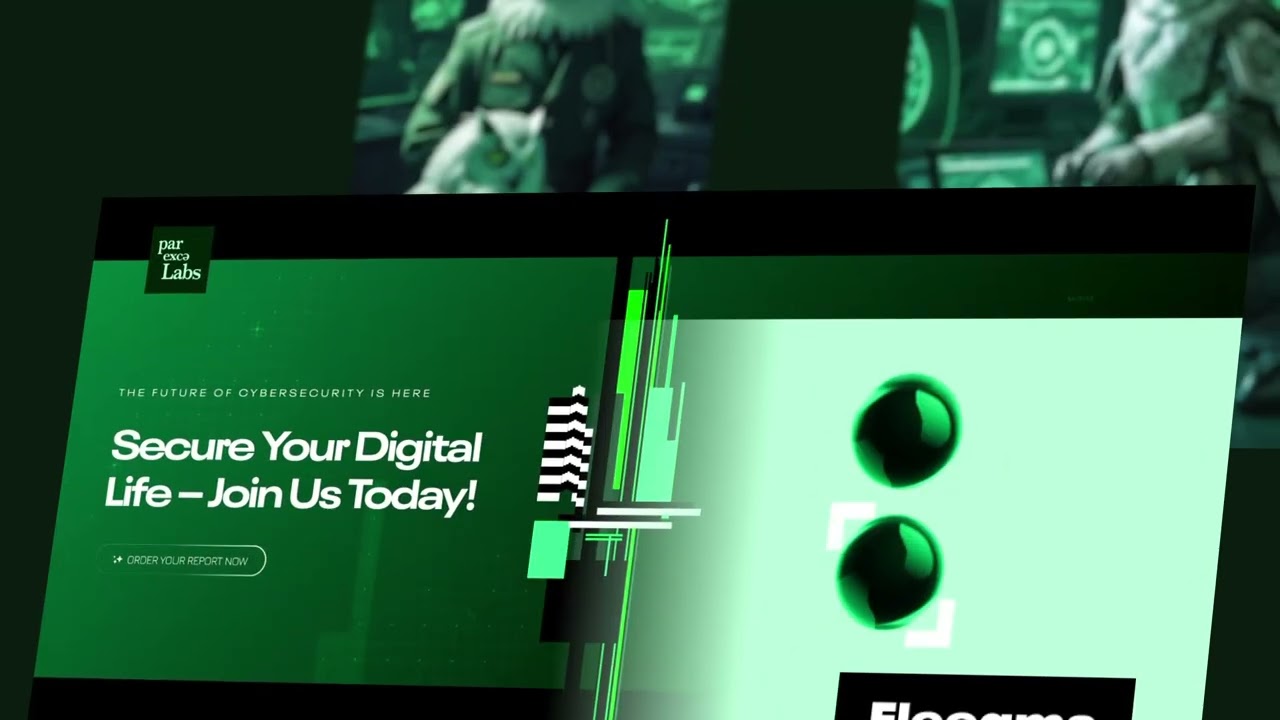 Cyber Security Landing Page Design. Ethical Hackers. [Made in Figma, Limited edition]