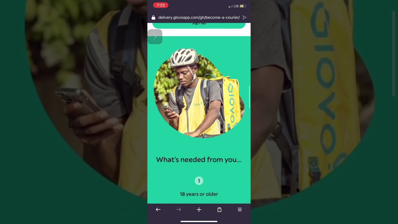 How to make 100 cedis plus a day as a glovo delivery guy / courier
