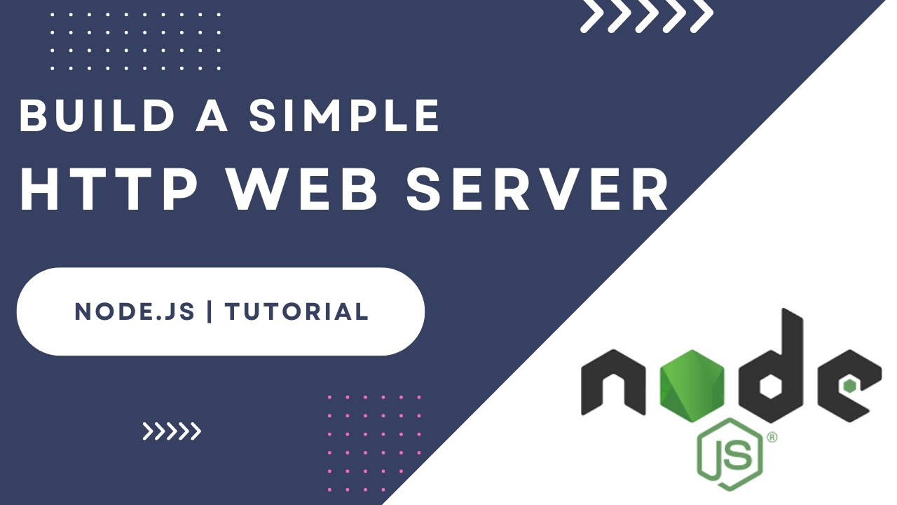Build a simple HTTP Web Server using Node.js | Node.js Tutorial