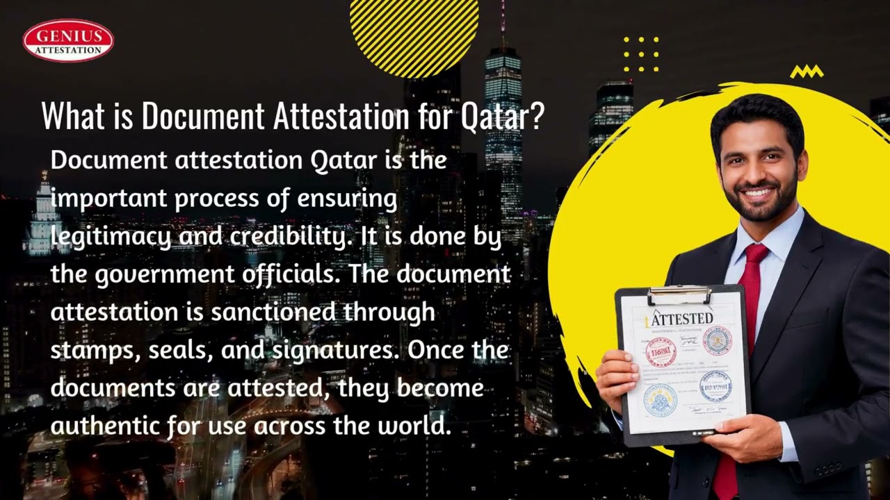 Document Attestation Qatar
