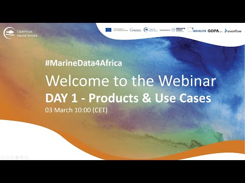 Marine Data 4 Africa - Session #1 - 3 March 2025