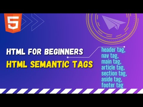 79 HTML semantic tags | HTML structural elements | Header, nav, main, article, section, footer tag