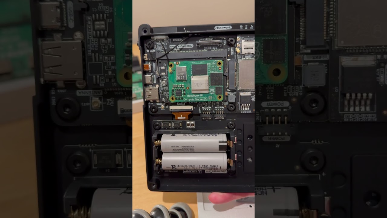 Upgrading my Clockwork Uconsole with the Raspberry Pi Compute Module 5.