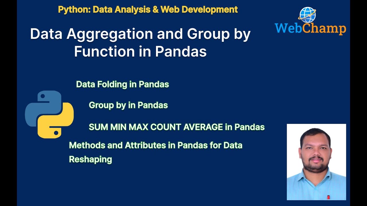 Pandas_9: Data Aggregation & Grouping in Pandas| Python Data Analysis Tutorial