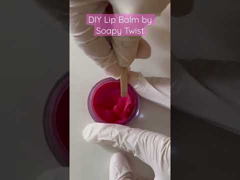 Texture of Homemade Lip Balm by Soapy Twist! Make your own Lip Balms-Soapy Twist Lip Balm Making Kit