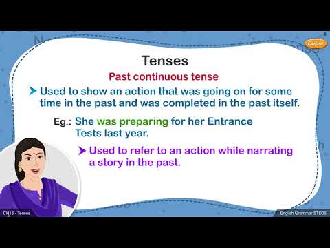 Tenses Video Lecture - Class 6