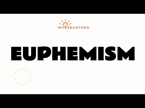 EUPHEMISM (noun) Meaning with Examples in Sentences | GRE GMAT SAT LSAT