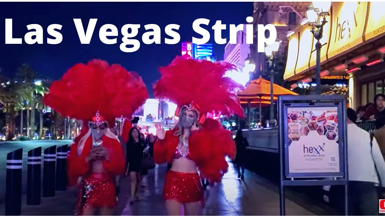 Walking on the Las Vegas Strip Super Bowl Sunday 02/07/2021 @5:00PM, Las Vegas, NV [4K]