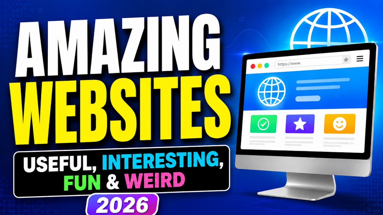 10 Amazing Websites You'll Wish You Knew Earlier! (2026 - Episode 7)