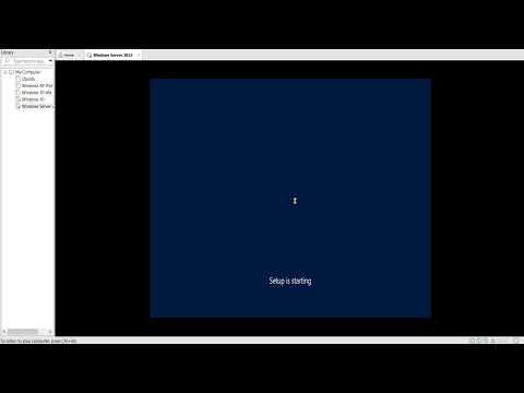 Windows Server Setup on VMWare - "No Images are available" resolved