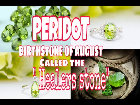WHAT IS PERIDOT? MEANING/ HEALING PROPERTIES AND BENEFITS/ BIRTHSTONE OF AUGUST: PEARLYSHELL USA