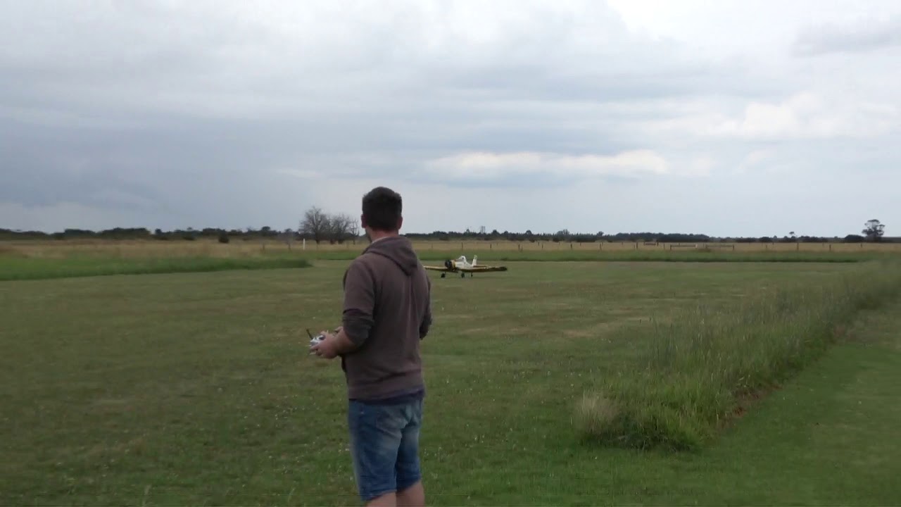 Water drop from M 18 B Dromader on 2/ 01/2021