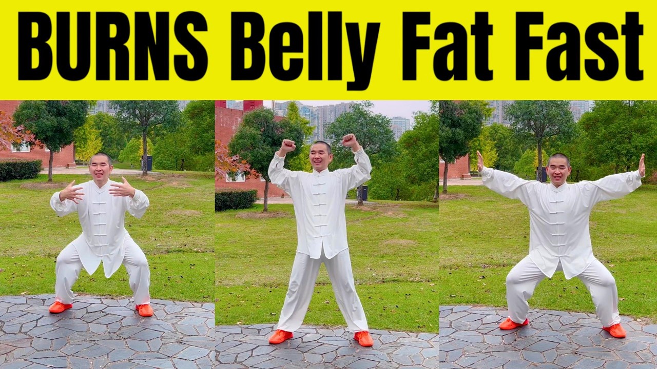 BURN Lower Belly Fat Quick | 20 Minute Daily Tai Chi Routine