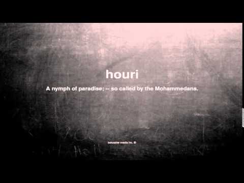 What does houri mean