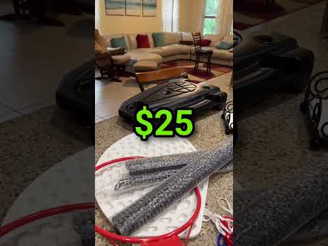 Worldβs CHEAPEST Medium Sized Basketball Hoop! $25! π±β
#shorts