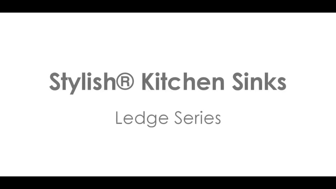 Ledge Series Kitchen Sinks