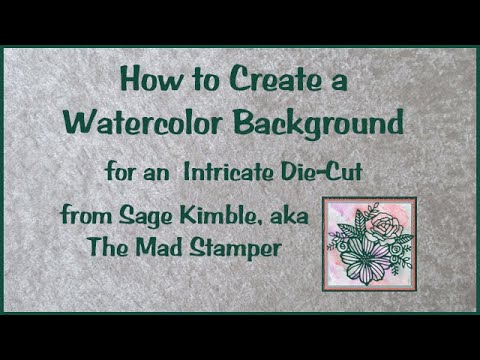 How to Create a Watercolor Background