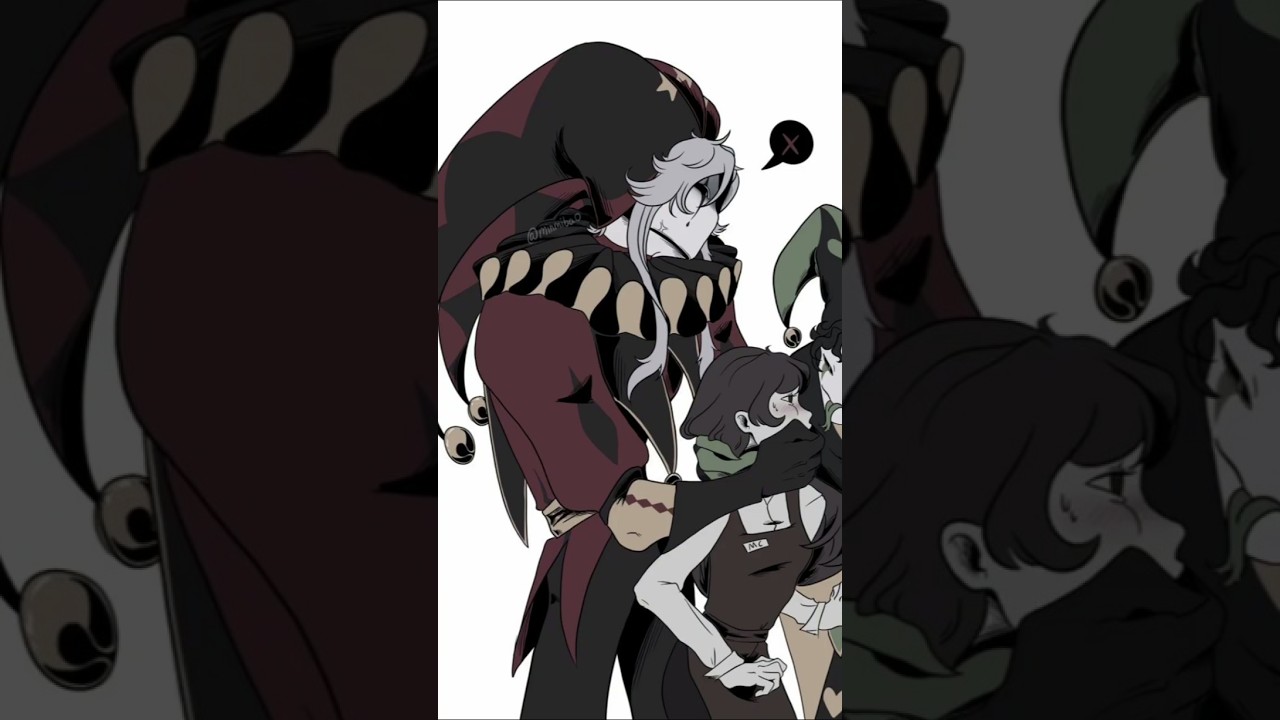 Harlequin and Pierrot quieren un beso de ti //the freak circus// comic dub