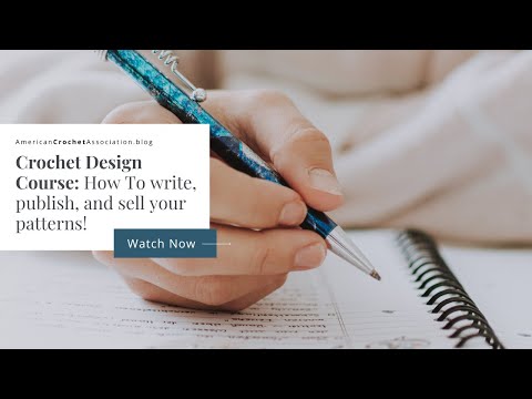 How To Write Crochet Patterns