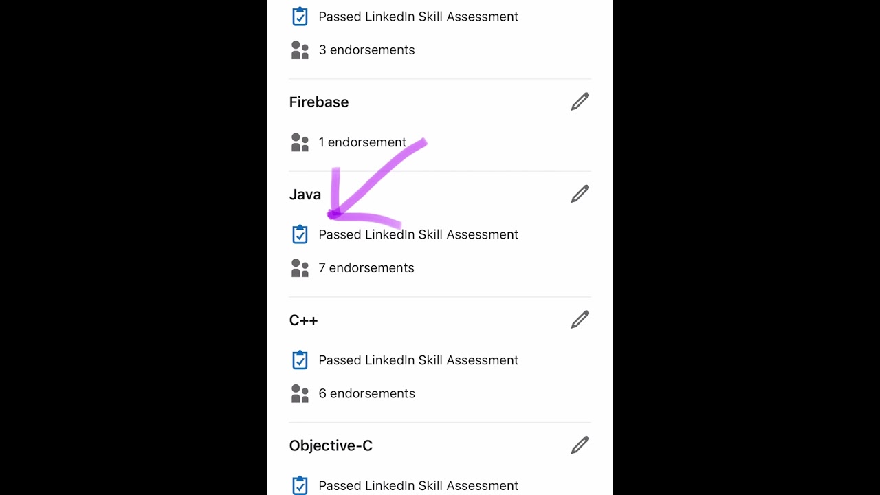 Use LinkedIn skill assessments