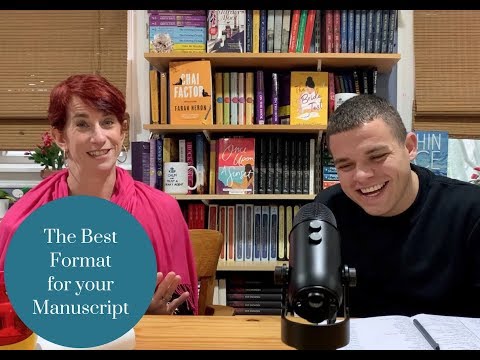 The Best Format for your Manuscript